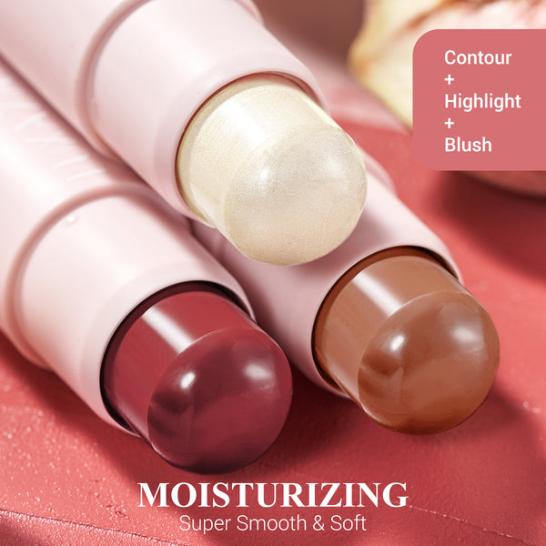 Upgraded Multi Makeup Stick Set (3pcs)-05 – Luxaza