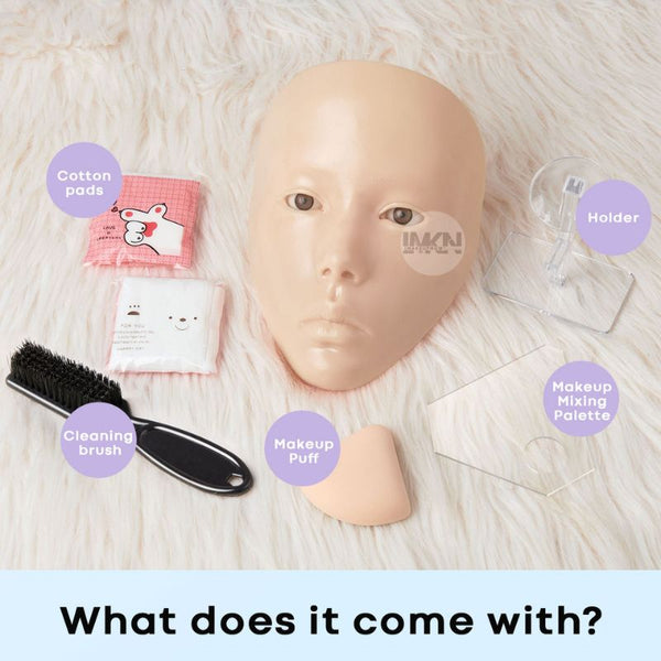 3D IMAKEUPNOW MODEL - full face makeup practice imakeupnow makeup ...